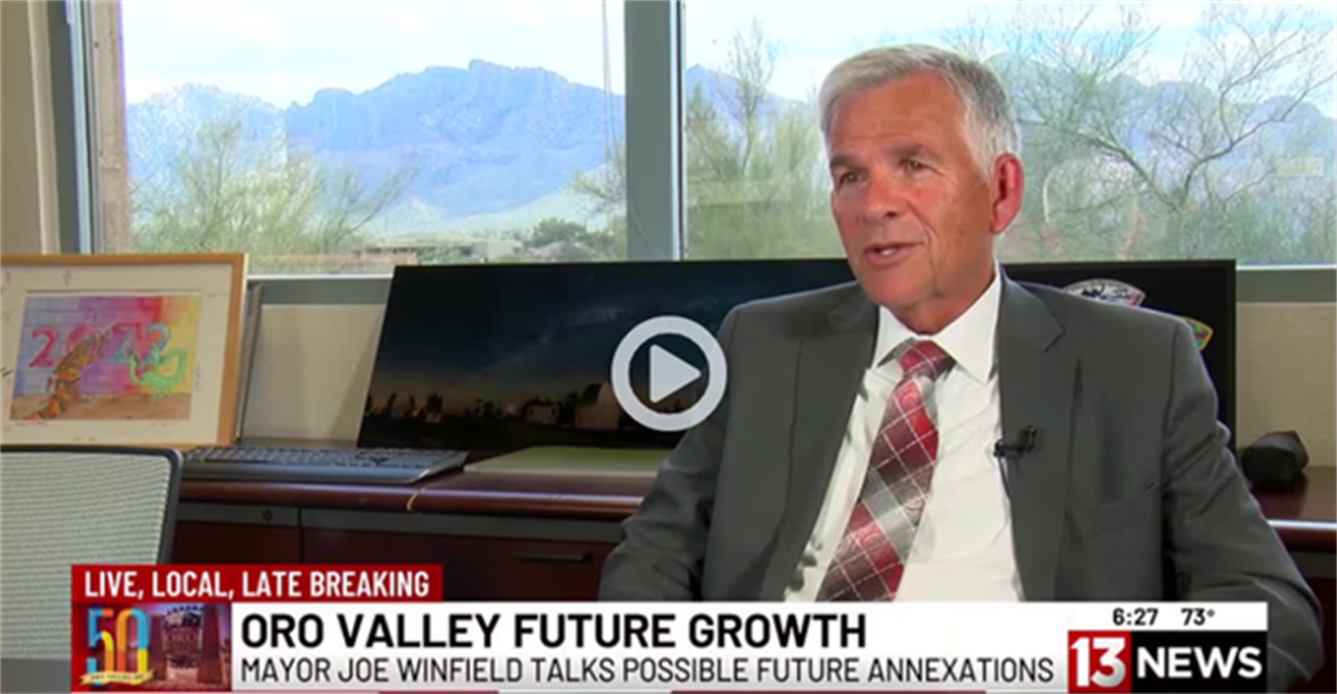 Oro Valley’s mayor talks future growth – Oro Valley | it's in our nature